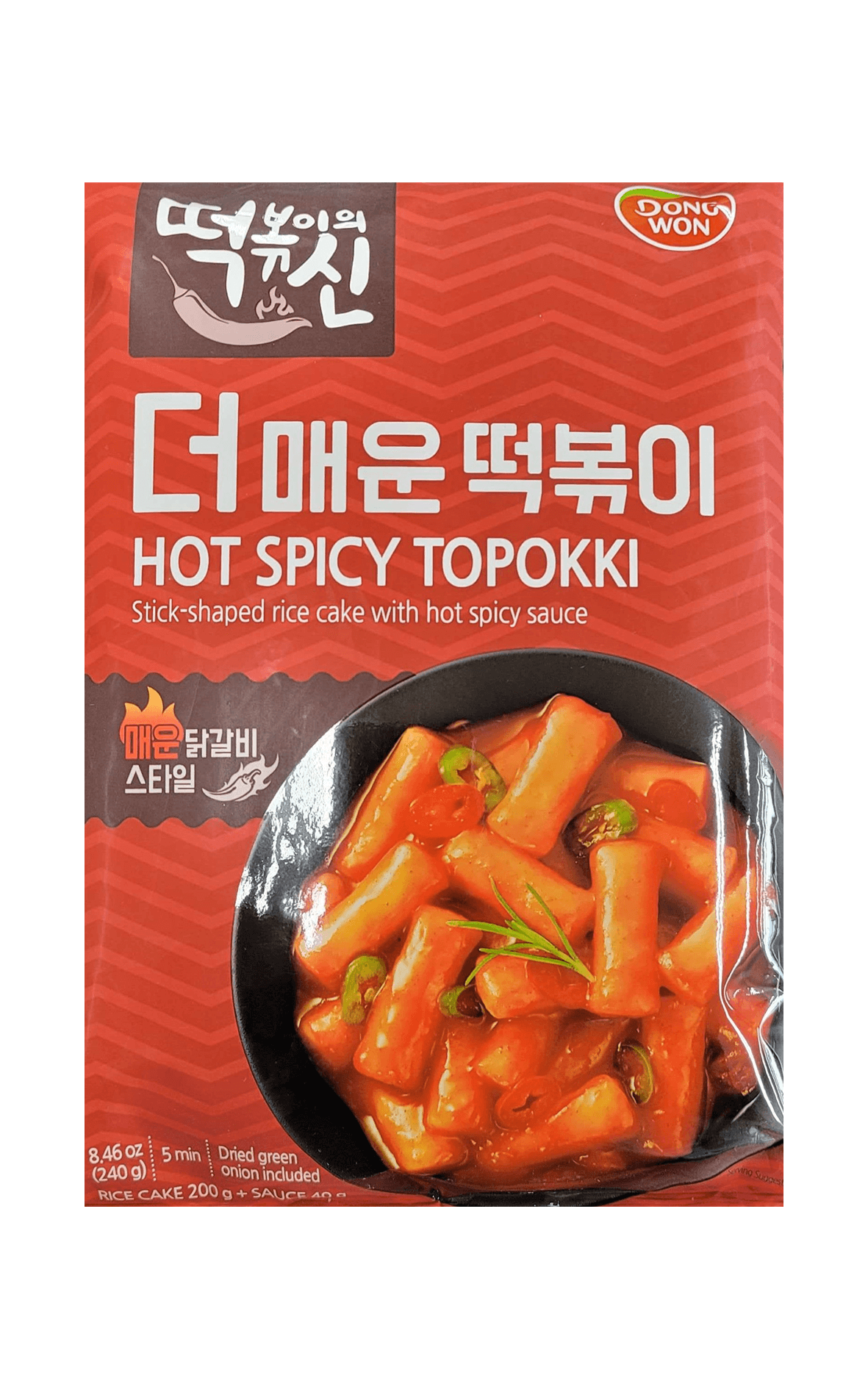 동원 떡볶이의 신 - 더매운 떡볶이 240g – hanpoom